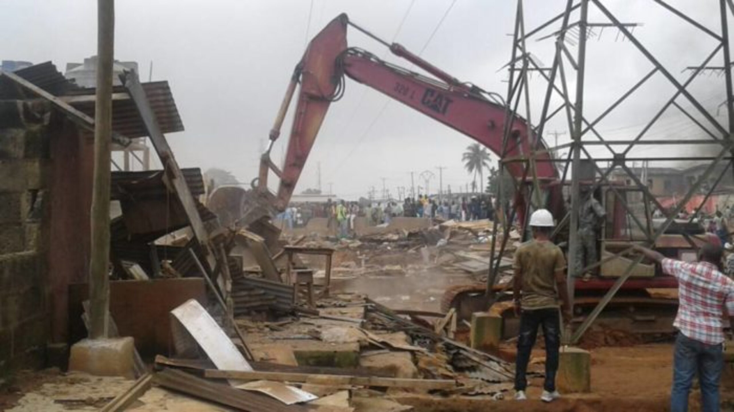 Lagos State Authorities begin demolition of illegal structures on ...
